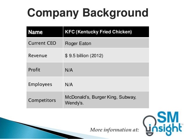 KFC mission statement