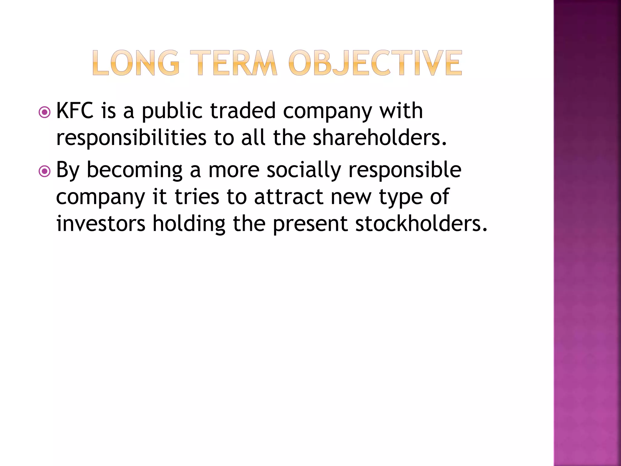 Kfc – origin, history and its success | PPTX