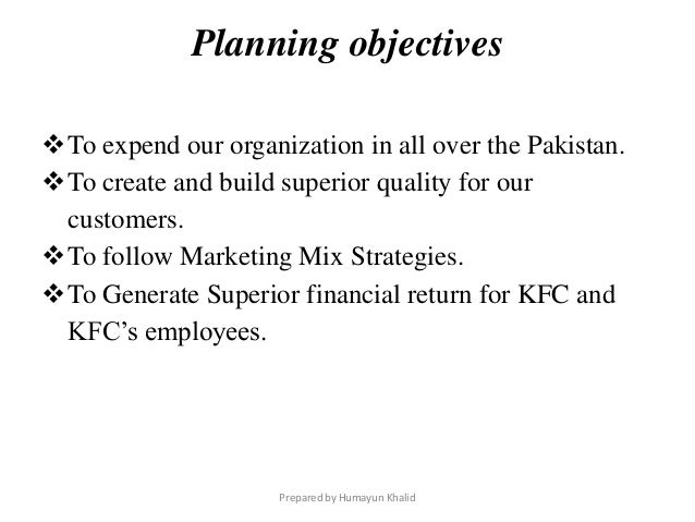 Kfc presentation