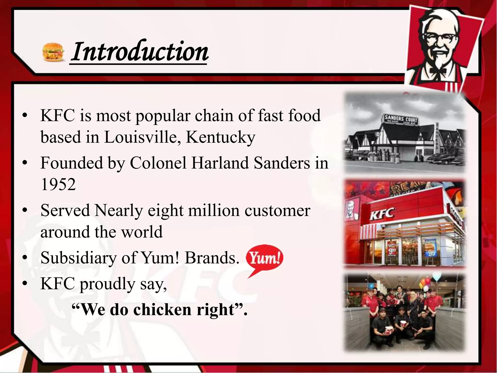 Kfc presentation | PPTX