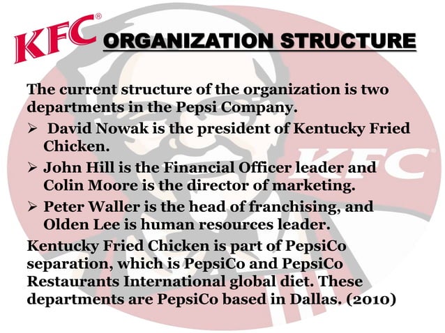 Kfc presentation | PPTX | Food Industry | Industries