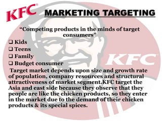 Kfc presentation | PPTX