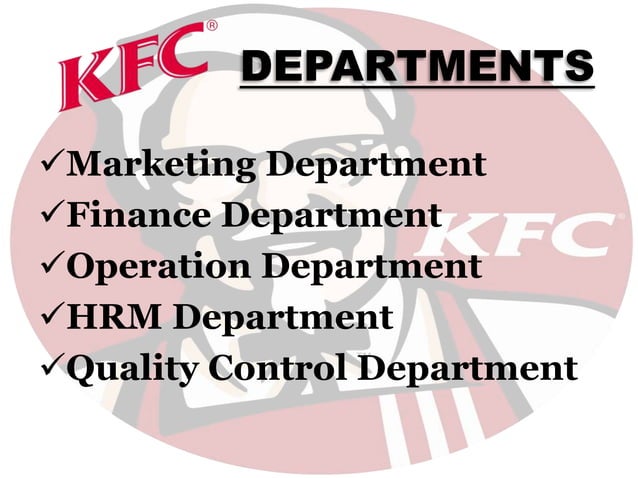 Kfc presentation | PPTX | Food Industry | Industries