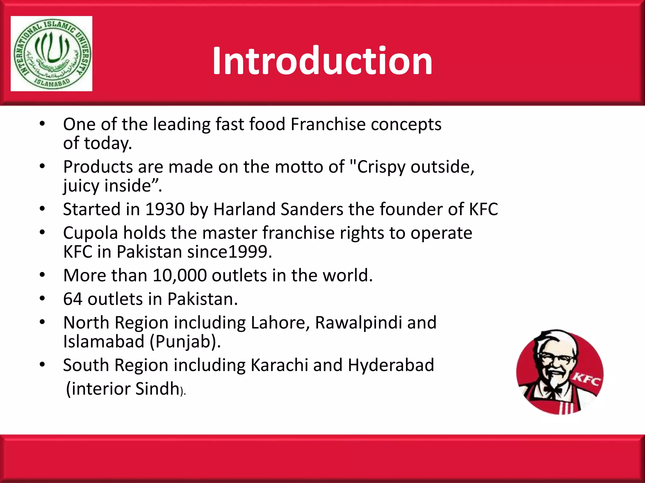 KFC Management | PPTX