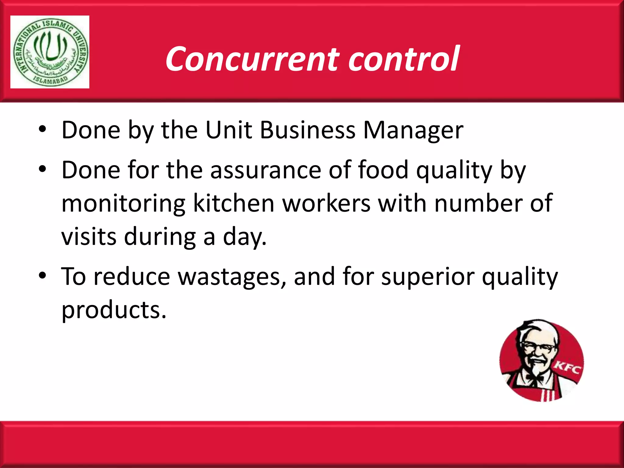 KFC Management | PPTX
