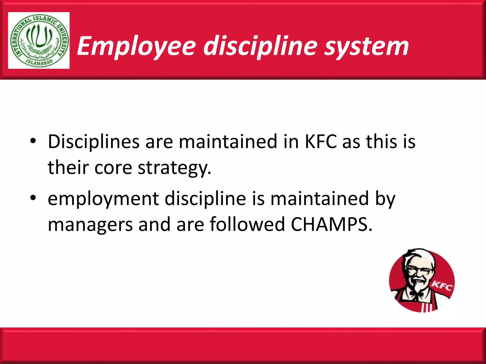 KFC Management | PPTX