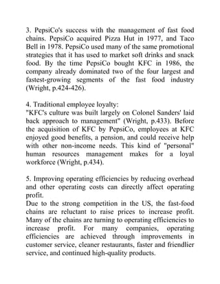 Kfc project of intrntnl business | DOCX