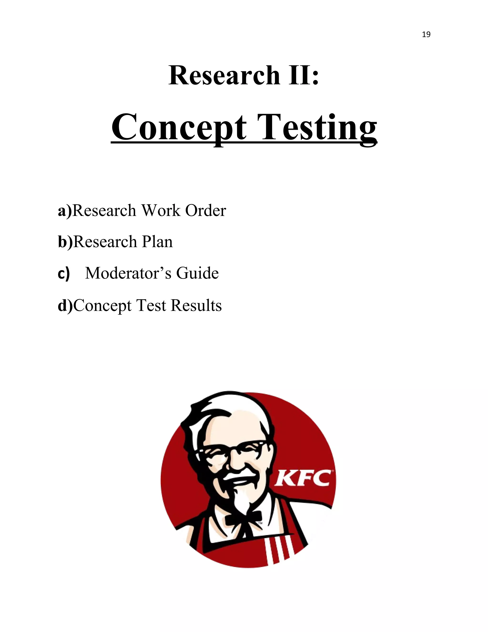 Kfc Research Analysis | DOC
