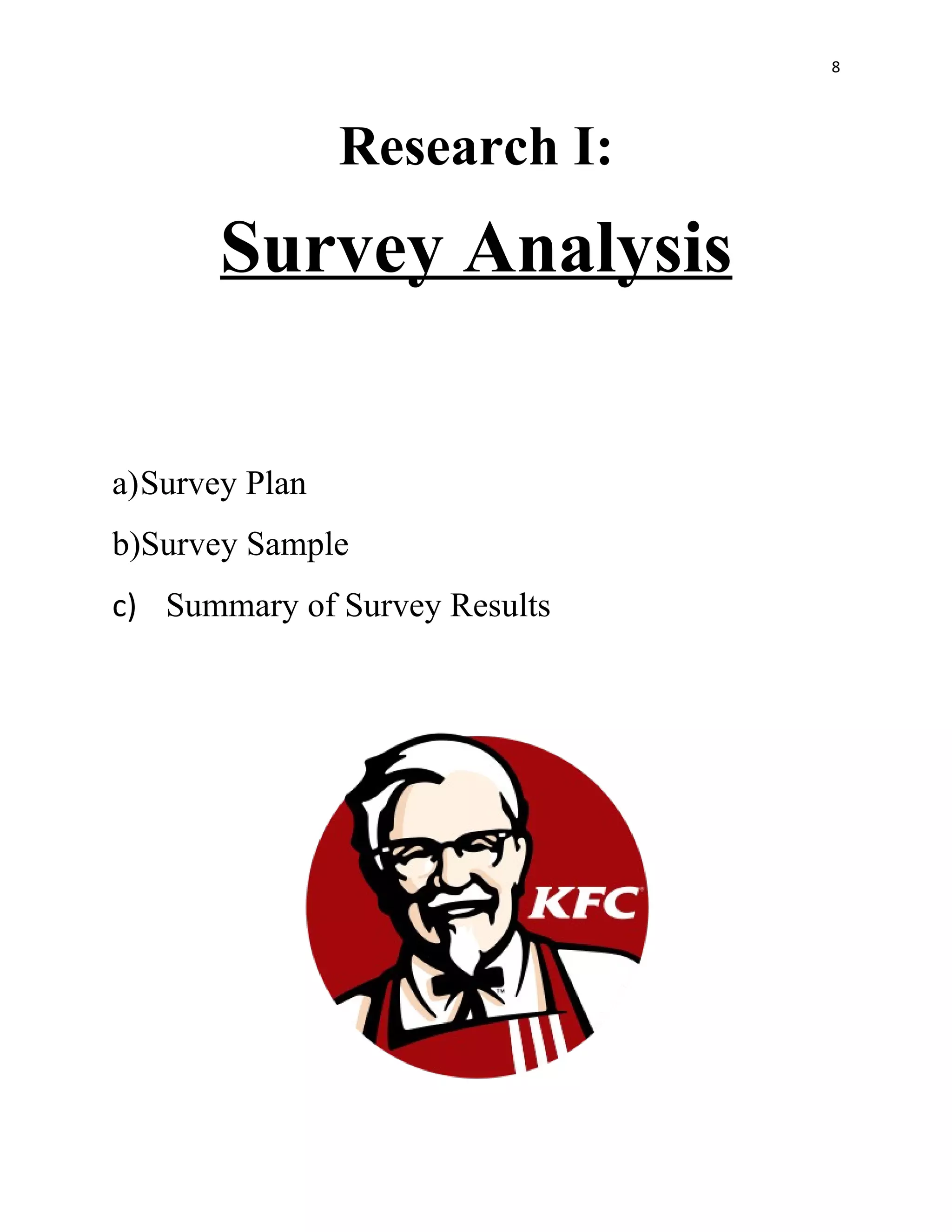 Kfc Research Analysis | DOC