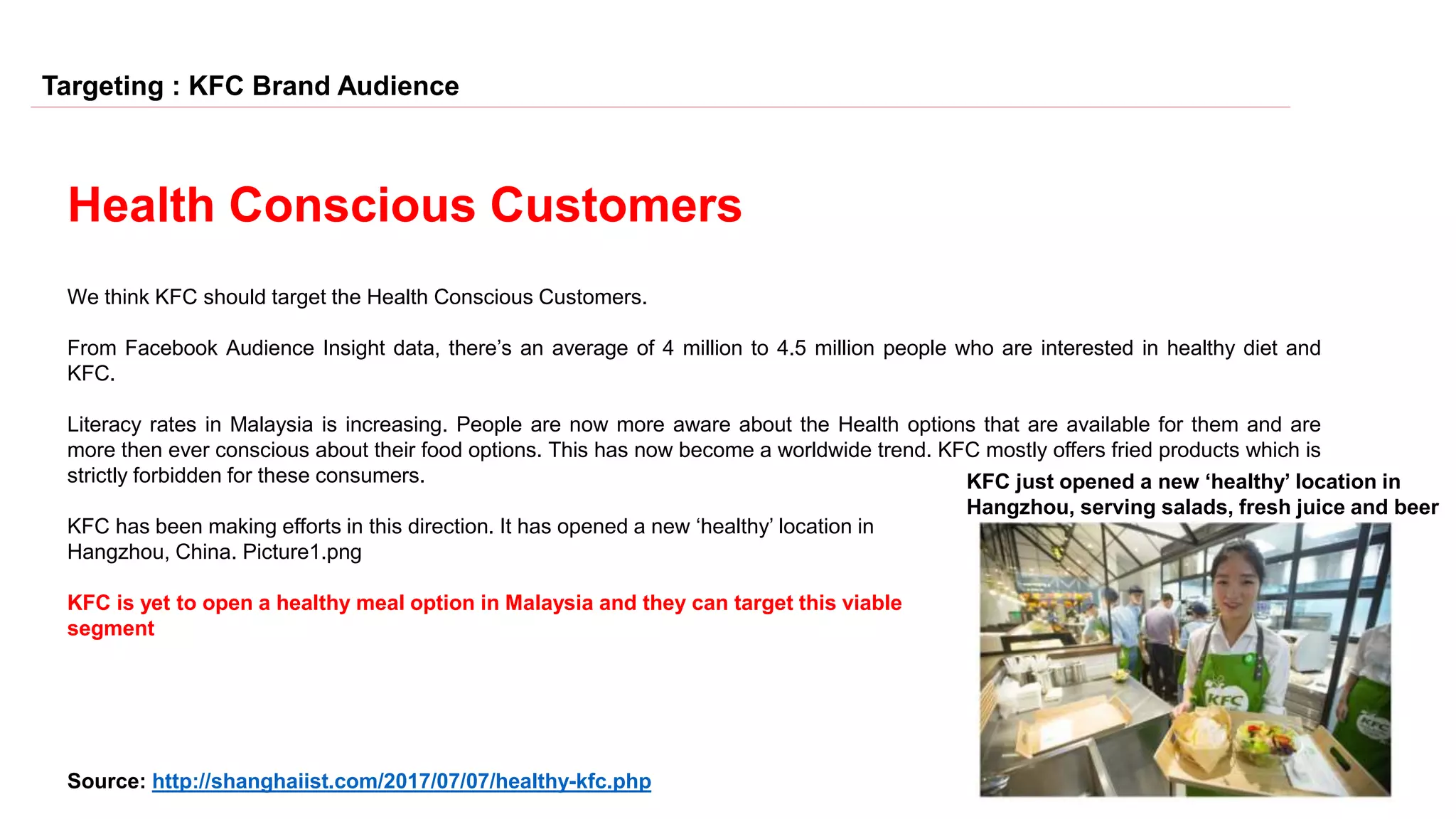 KFC segmentation | PPT