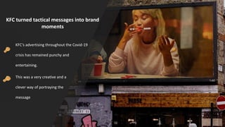 Kfc's pandemic marketing strategy | PPT