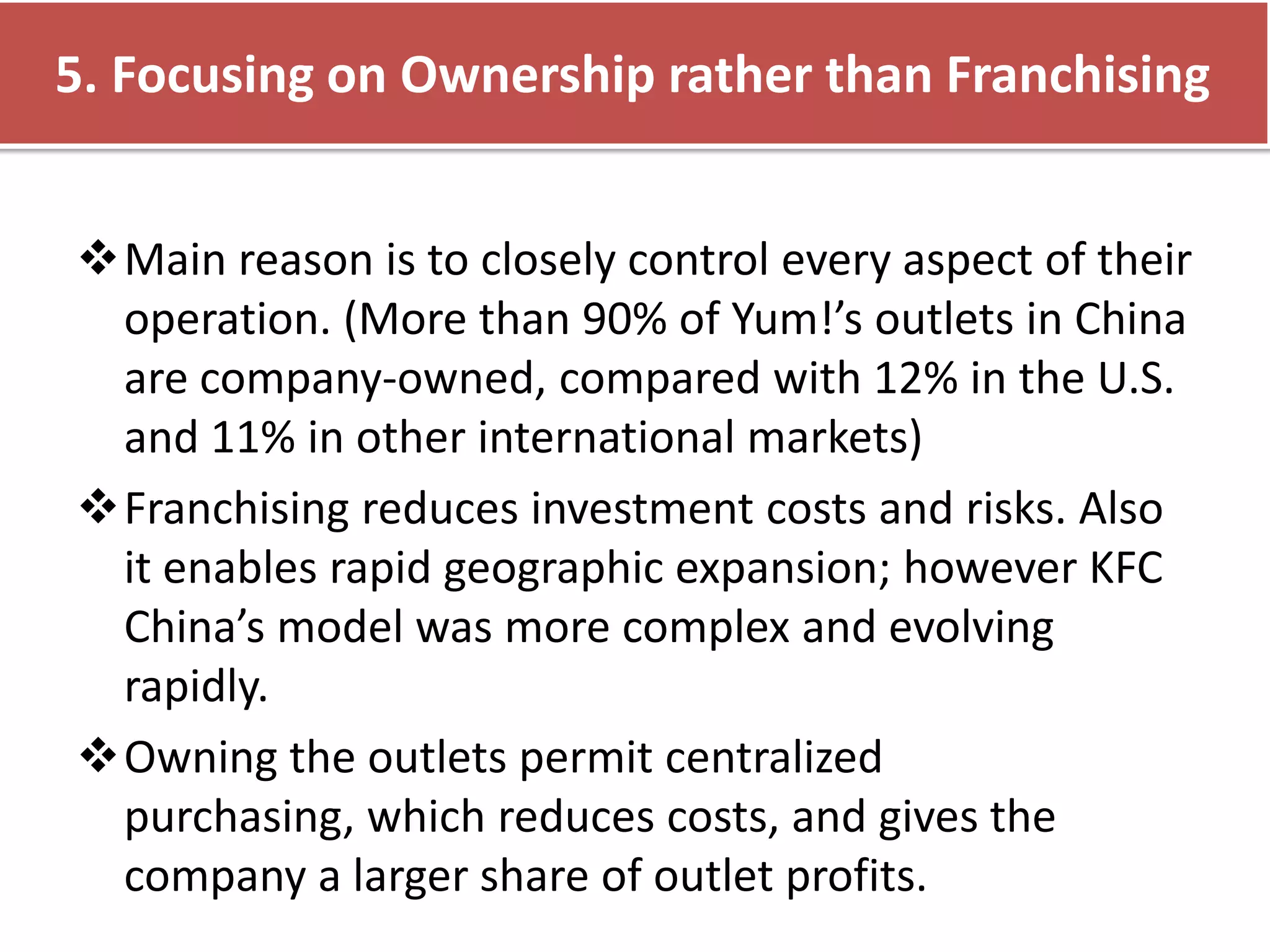 KFC’s radical approach to china presentation - 21.3.2013