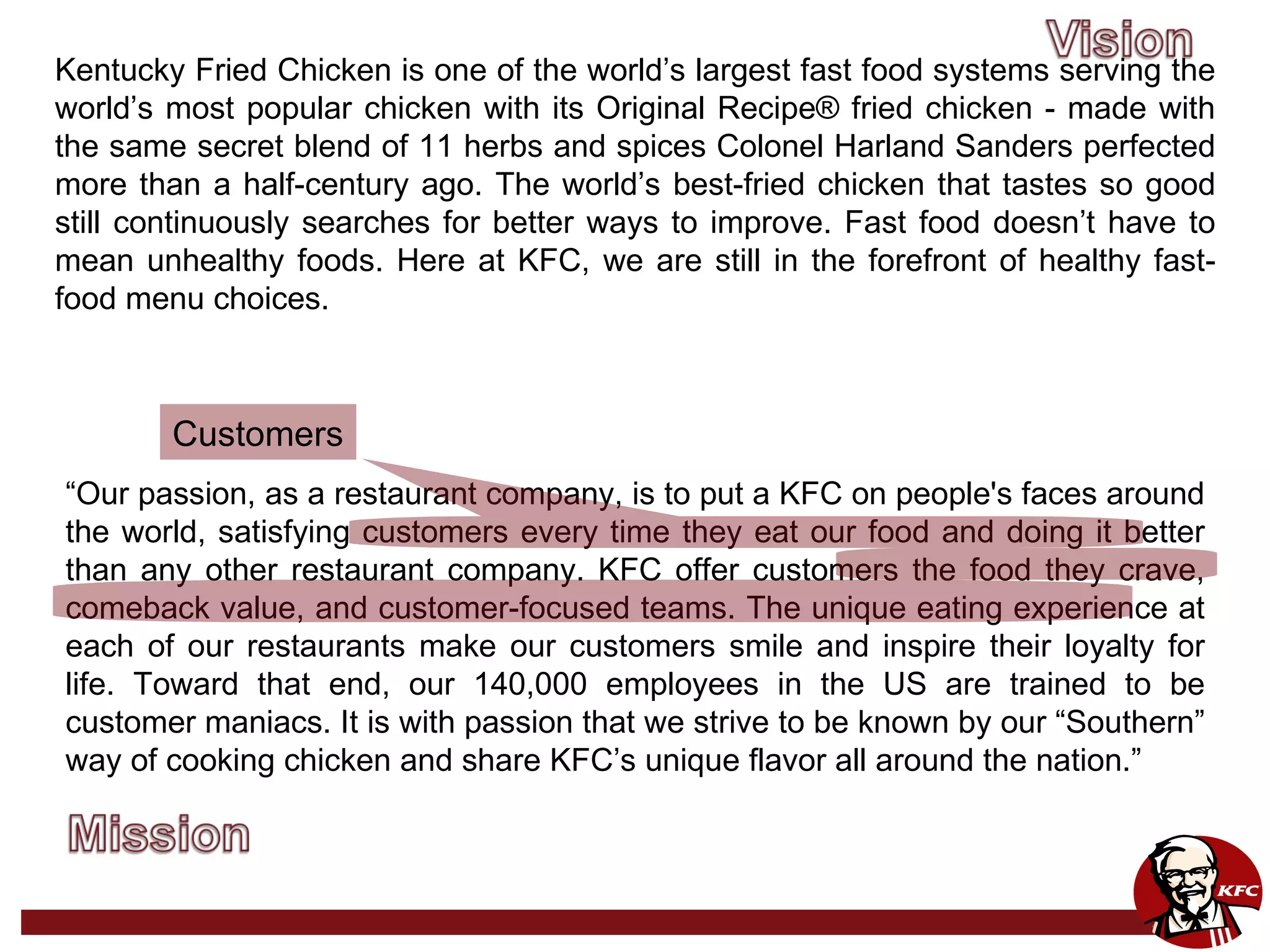 KFC STRAMA (defense ppt) | PPT