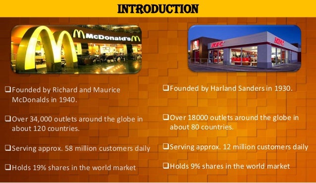 KFC VS MCDONALDS (HISTORY etc)