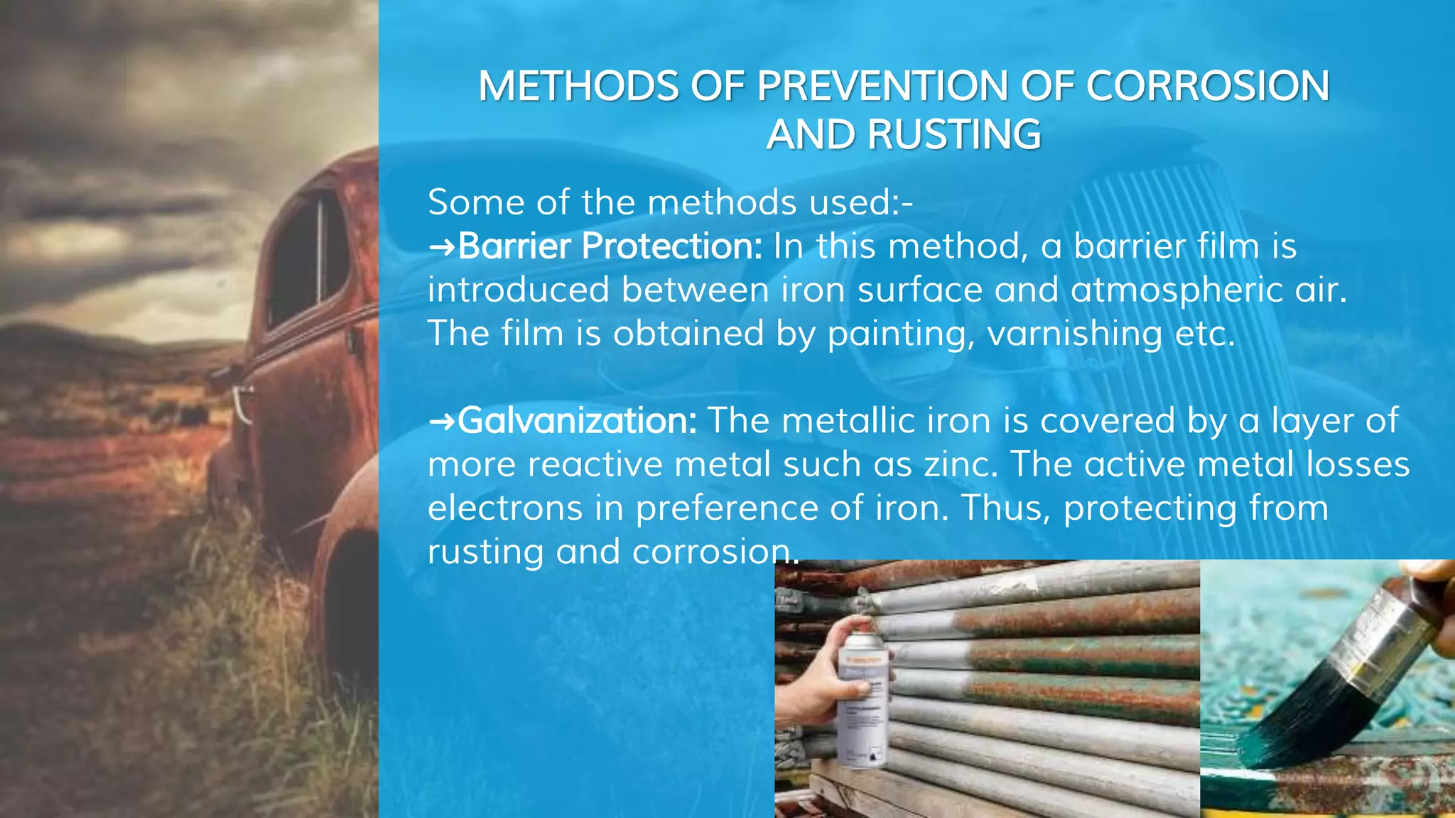 Project on effect of metal coupling on rusting of iron | PPTX