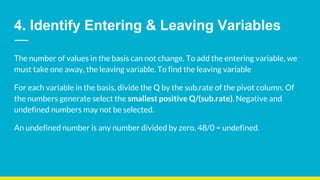 Simplex part 3 of 4 | PPTX | Technology & Computing
