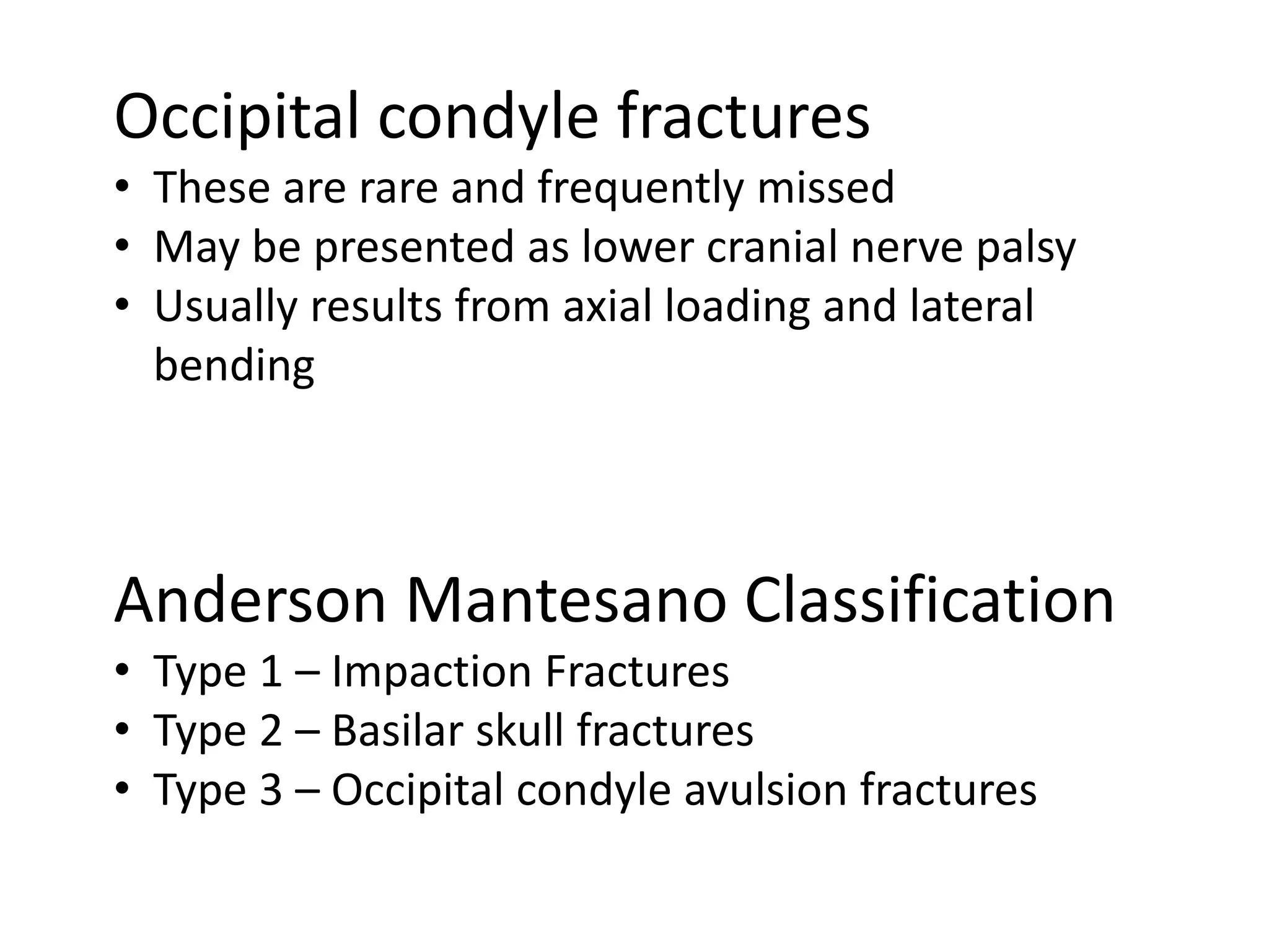 Cervical Spine Fractures and injuries classification | PPTX