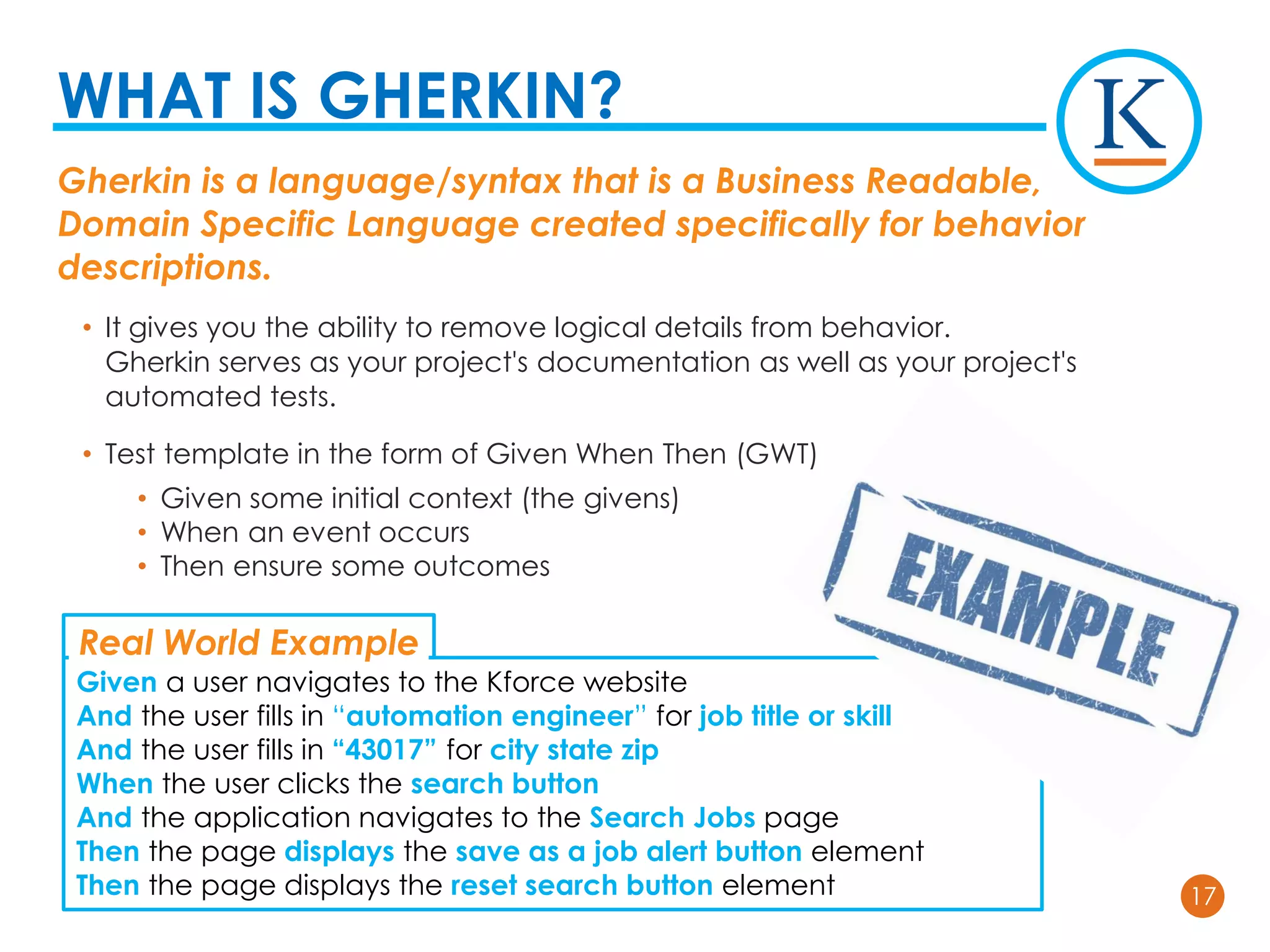 Behavior Driven Development—a Guide To Agile Practices By Josh Eastman Ppt