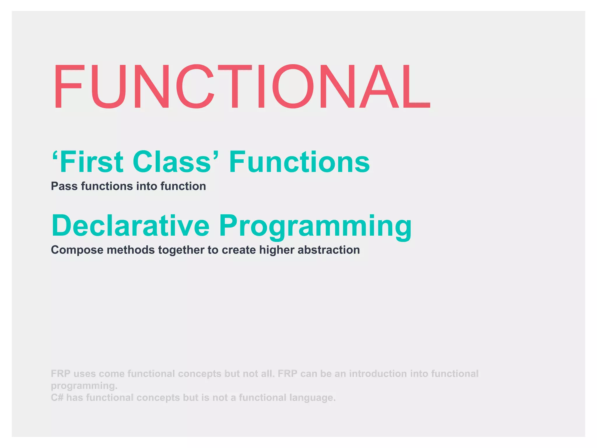 Real world functional reactive programming | PPTX