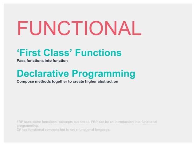 Real world functional reactive programming | PPTX
