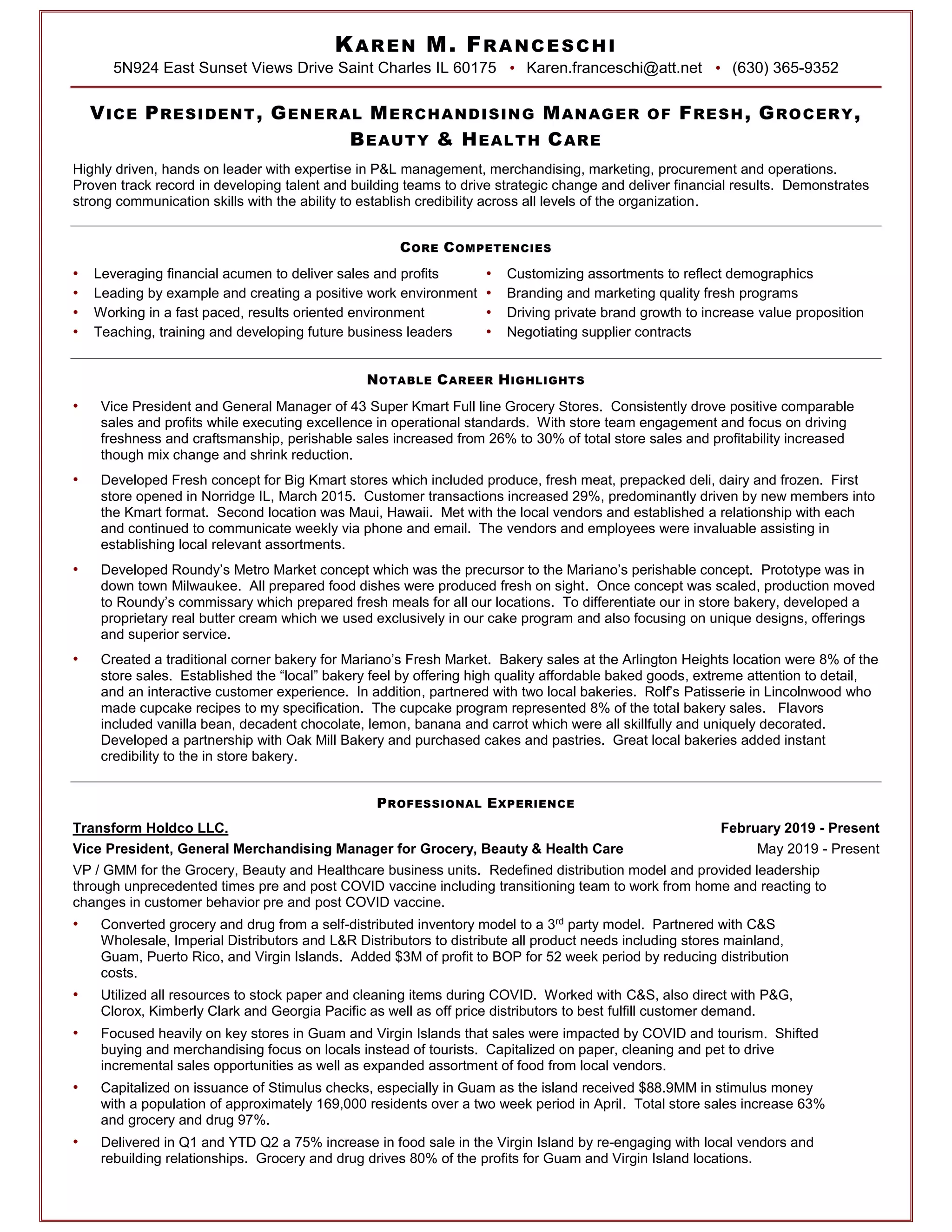 K franceschi resume 2021 2 | PDF