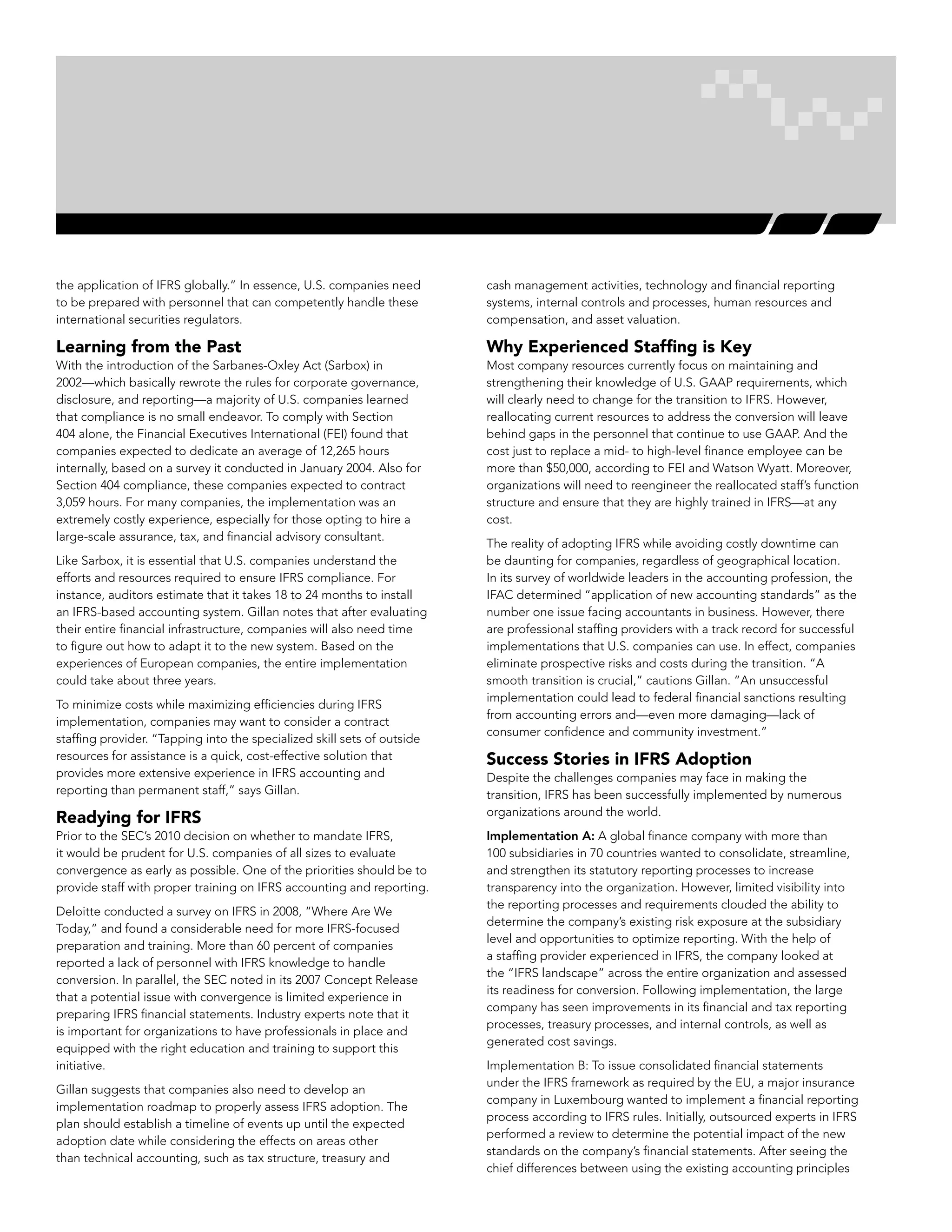 US GAAP to IFRS | PDF