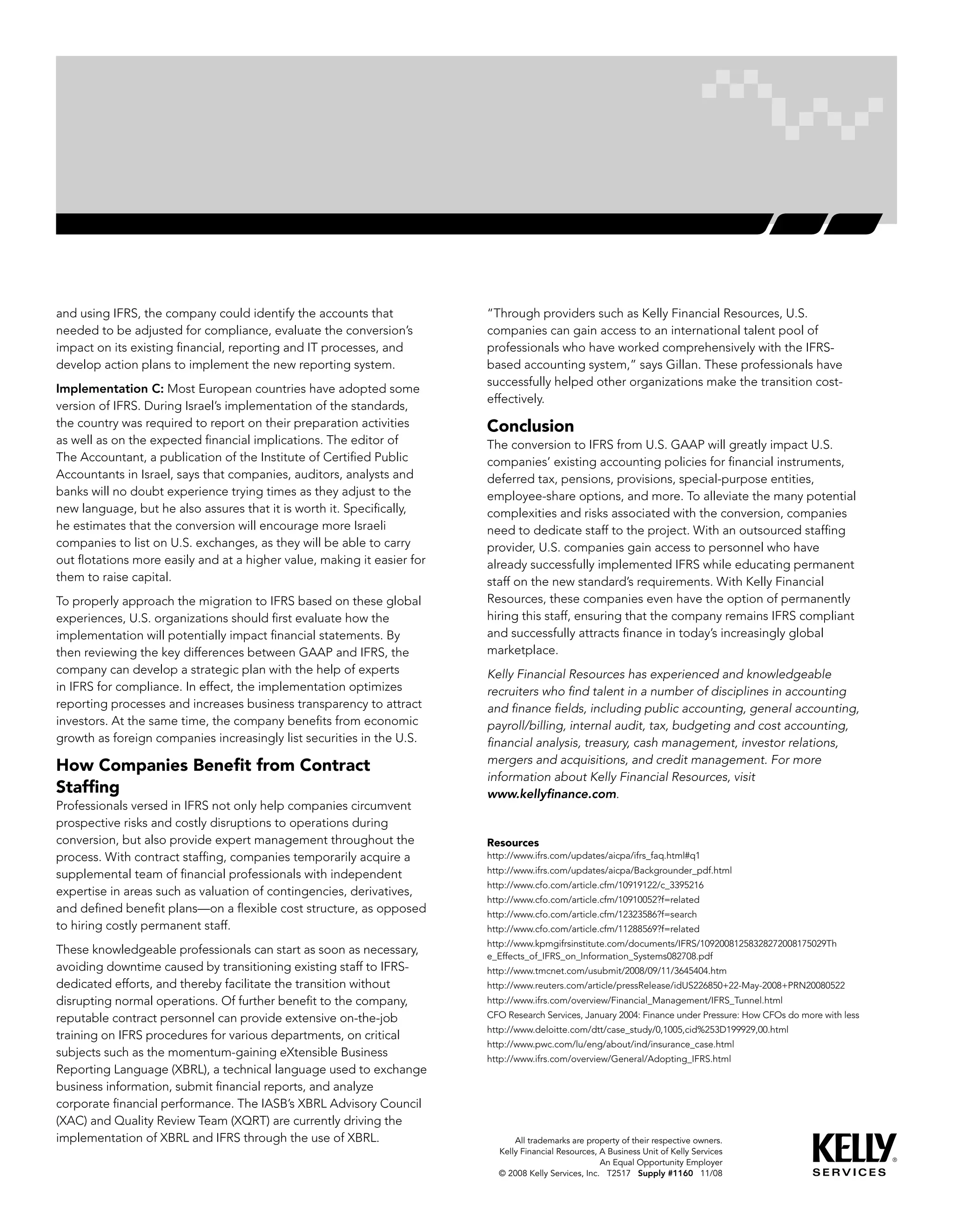 US GAAP to IFRS | PDF