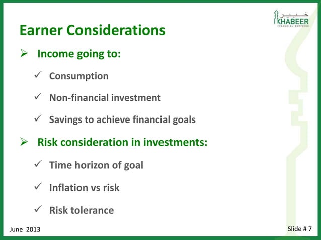 Islamic Financial Planning | PPTX