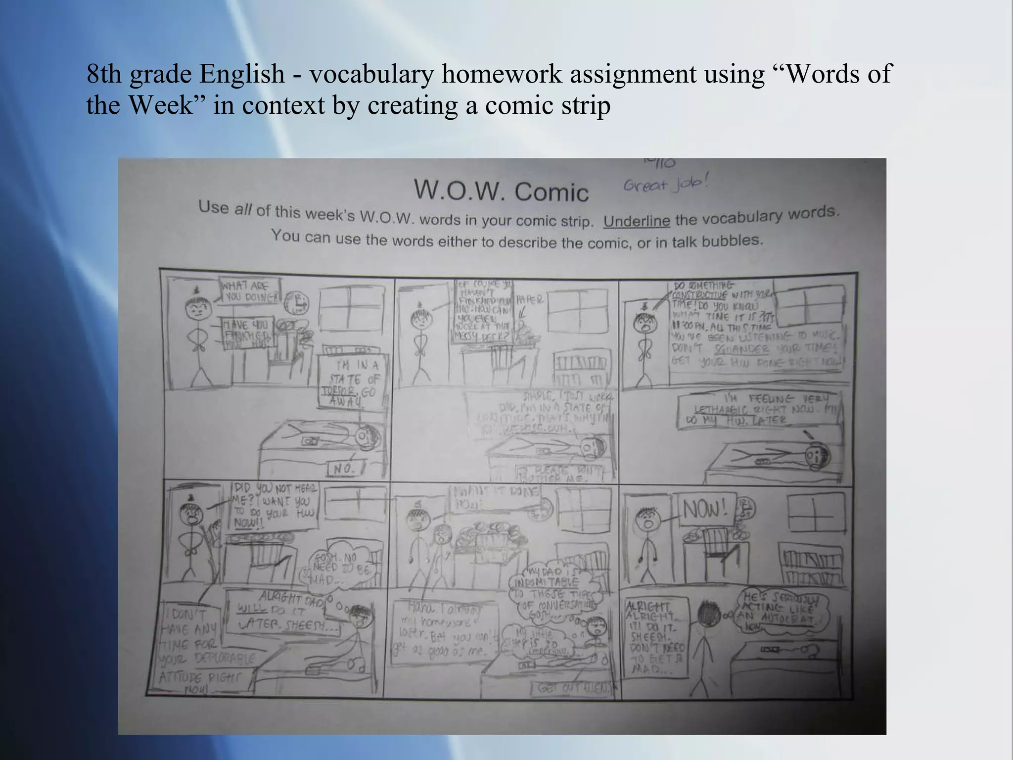 Kate Stickel Student Samples | PPT