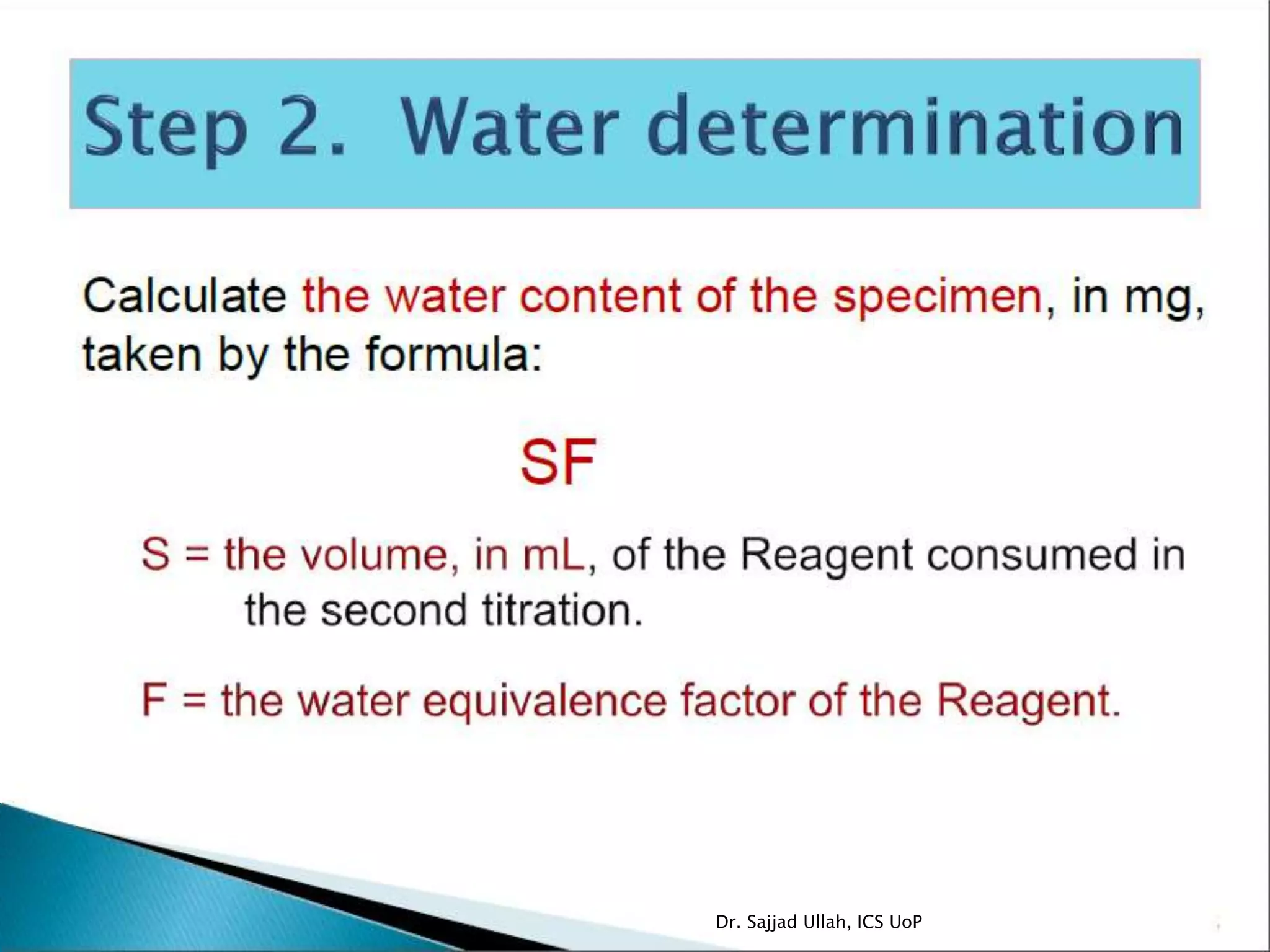 Karl Fischer Titration (KF titration) | PDF