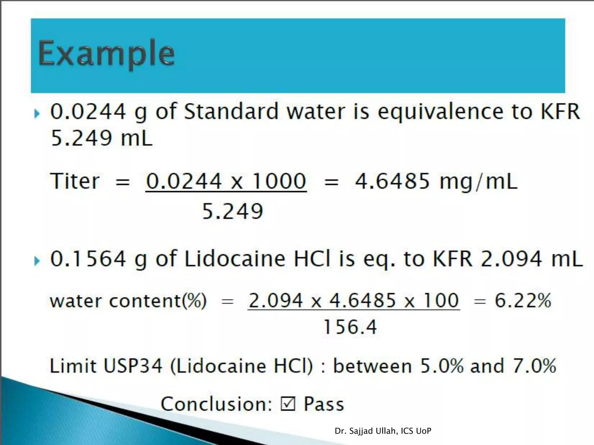 Karl Fischer Titration (KF titration) | PDF