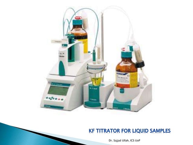 Karl Fischer Titration (KF titration) | PDF | Chemistry | Science