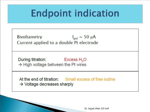 Karl Fischer Titration (KF titration) | PDF | Chemistry | Science