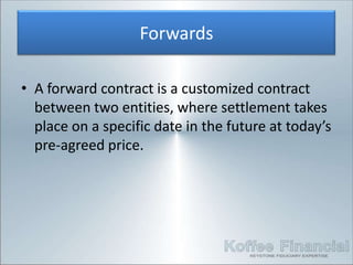 3. Trading - Types of derivatives | PPSX