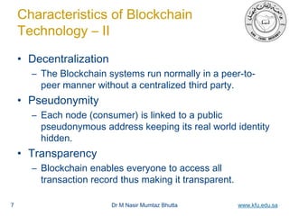 Basics of Blockchain Technology | PDF