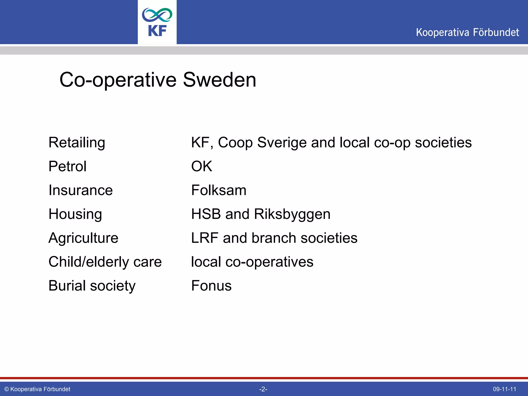 KF - Swedish Consumer Cooperation