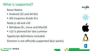 Building mobile apps with Realm for React Native | PDF