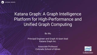 The Knowledge Graph Conference 2022 - Bo Wu's Presentation | PPT