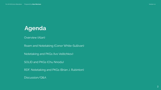 Paths to more personal and collaborative knowledge graphs | PDF