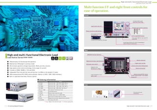 Kg catalogue dc electronic load | PDF | Computer Peripherals | Computing