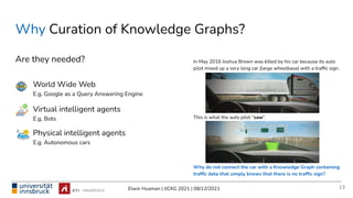 Knowledge Graph Curation: A Practical Framework | PPT