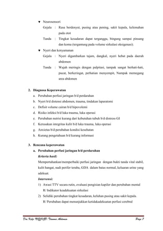 Kgd trauma abdomen | PDF
