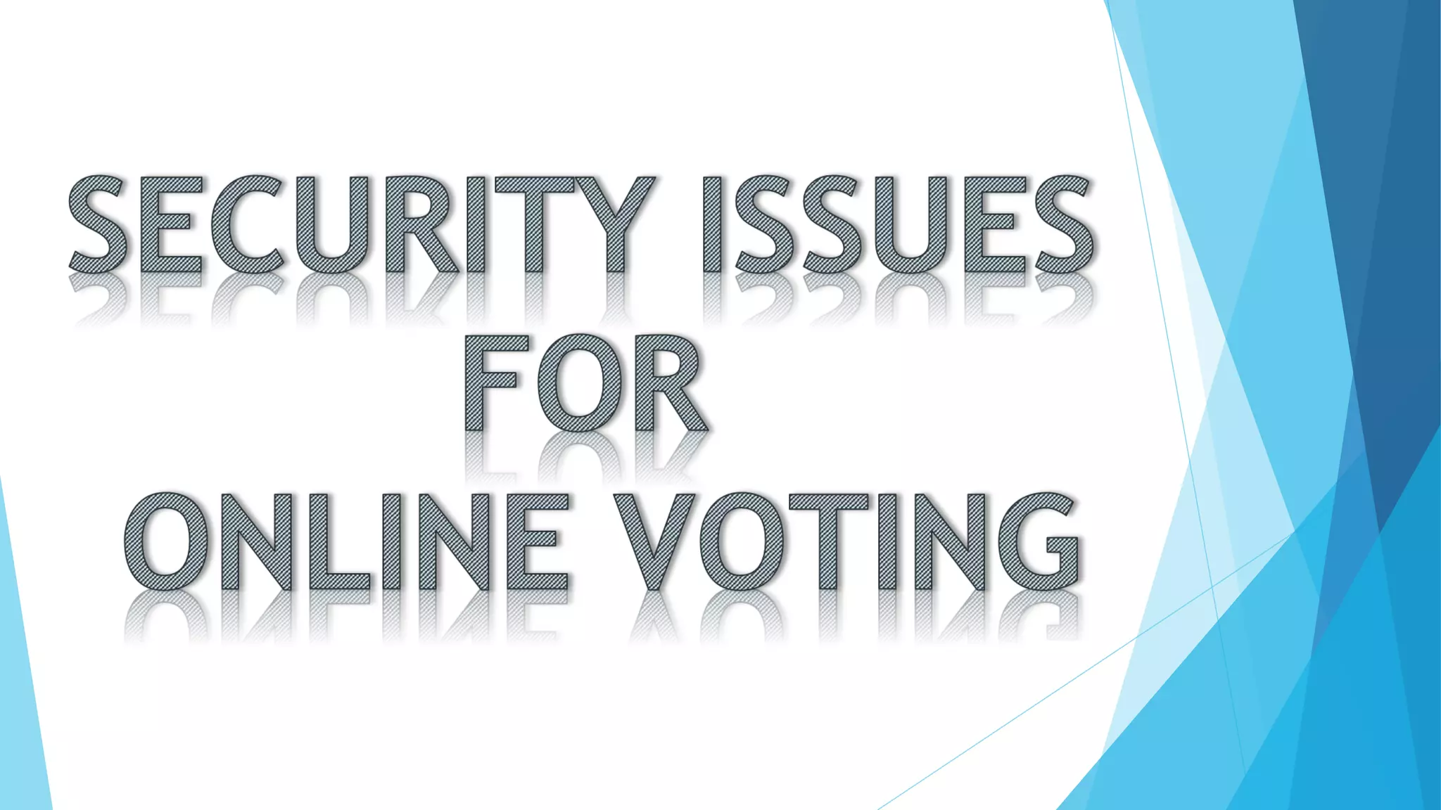 Online Voting System - Project | PPT