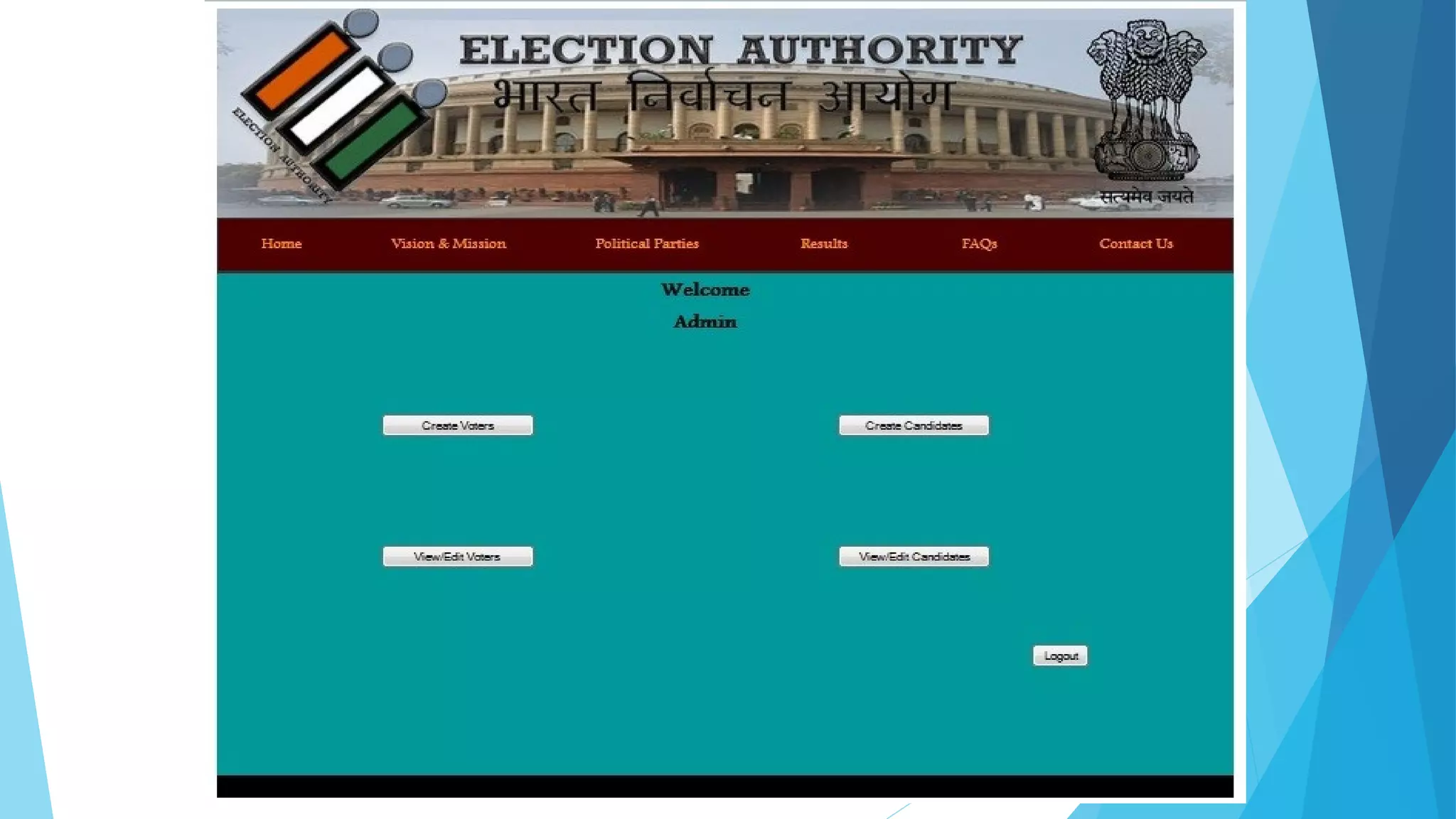 Online Voting System - Project | PPT