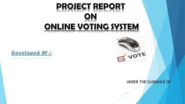 Online Voting System - Project | PPT