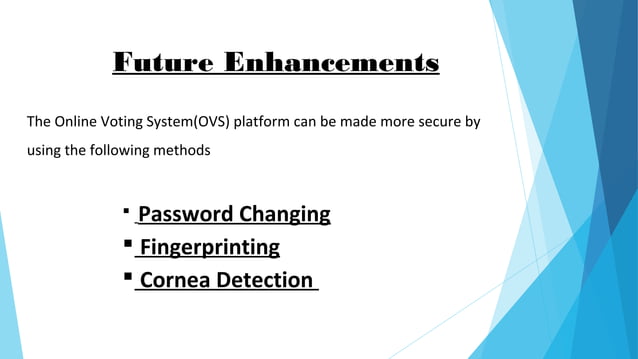 Online Voting System - Project | PPT