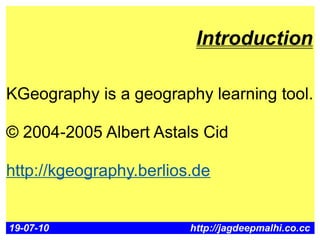 Kgeography | PPT