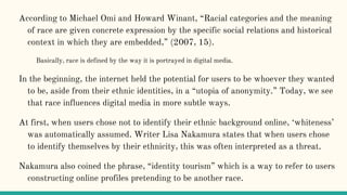 Digital Media and Culture: Presentation One | PPTX