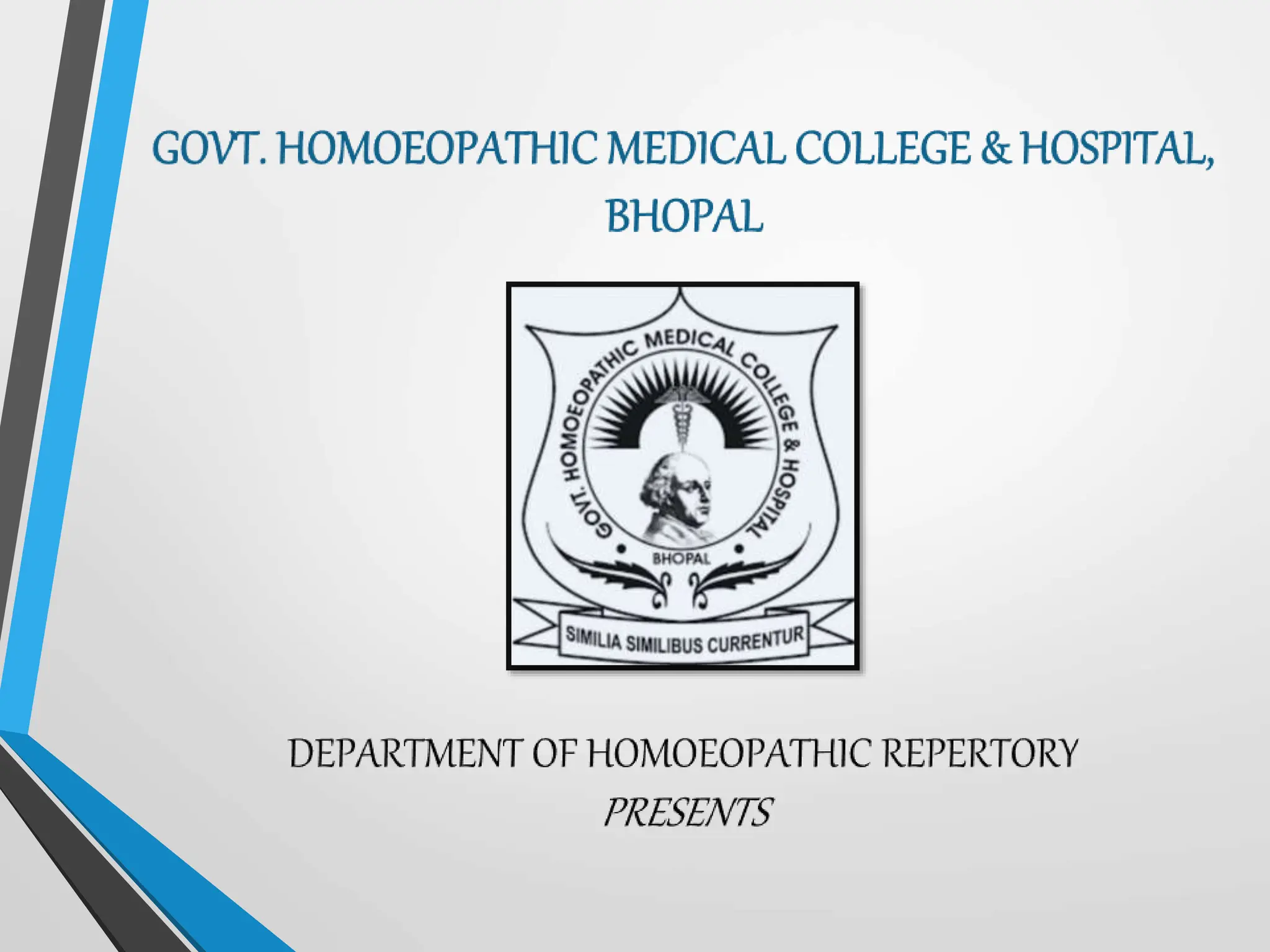 A Homoeopathic Powerpoint presentation on GENTRY'S CONCORDANCE ...