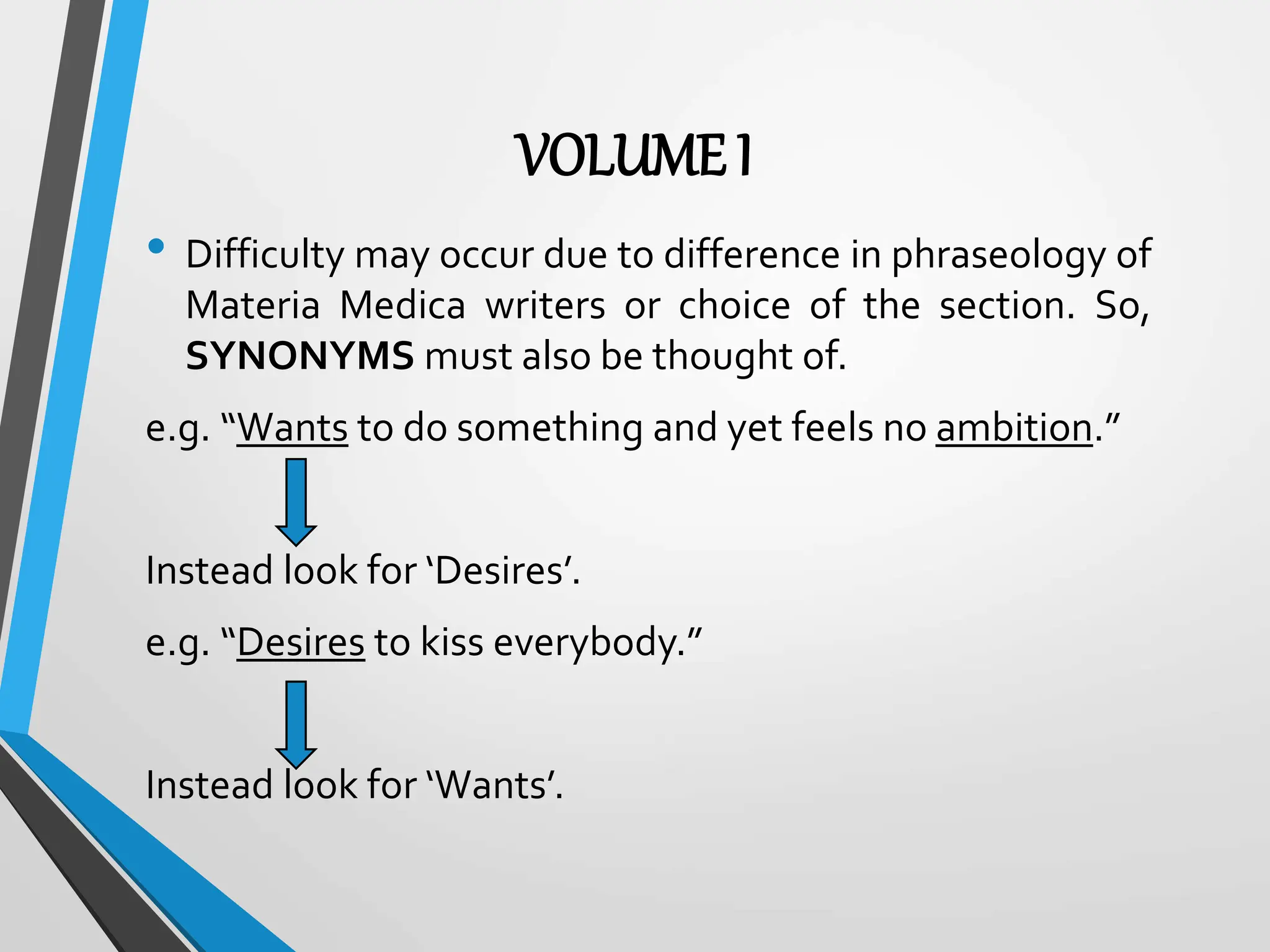 A Homoeopathic Powerpoint presentation on GENTRY'S CONCORDANCE ...